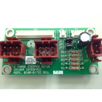 AMAT 0100-01792 PCB ASSY, 5-PHASE STEPPER DRIVER INTERFACE